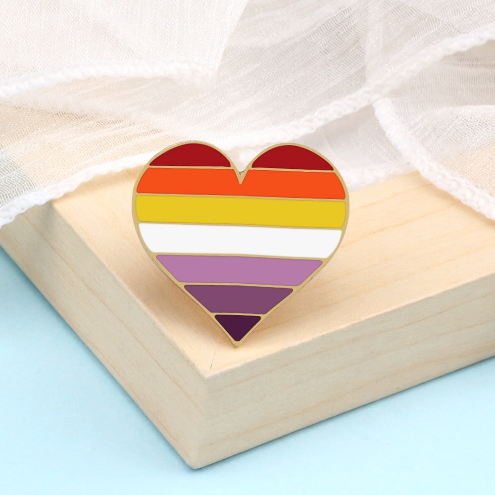 Lesbian Pride Badges