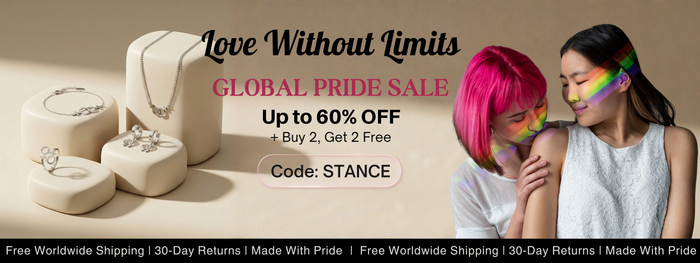 Lesbian Jewelry Collection – Bold & Meaningful Designs | Pride Stance